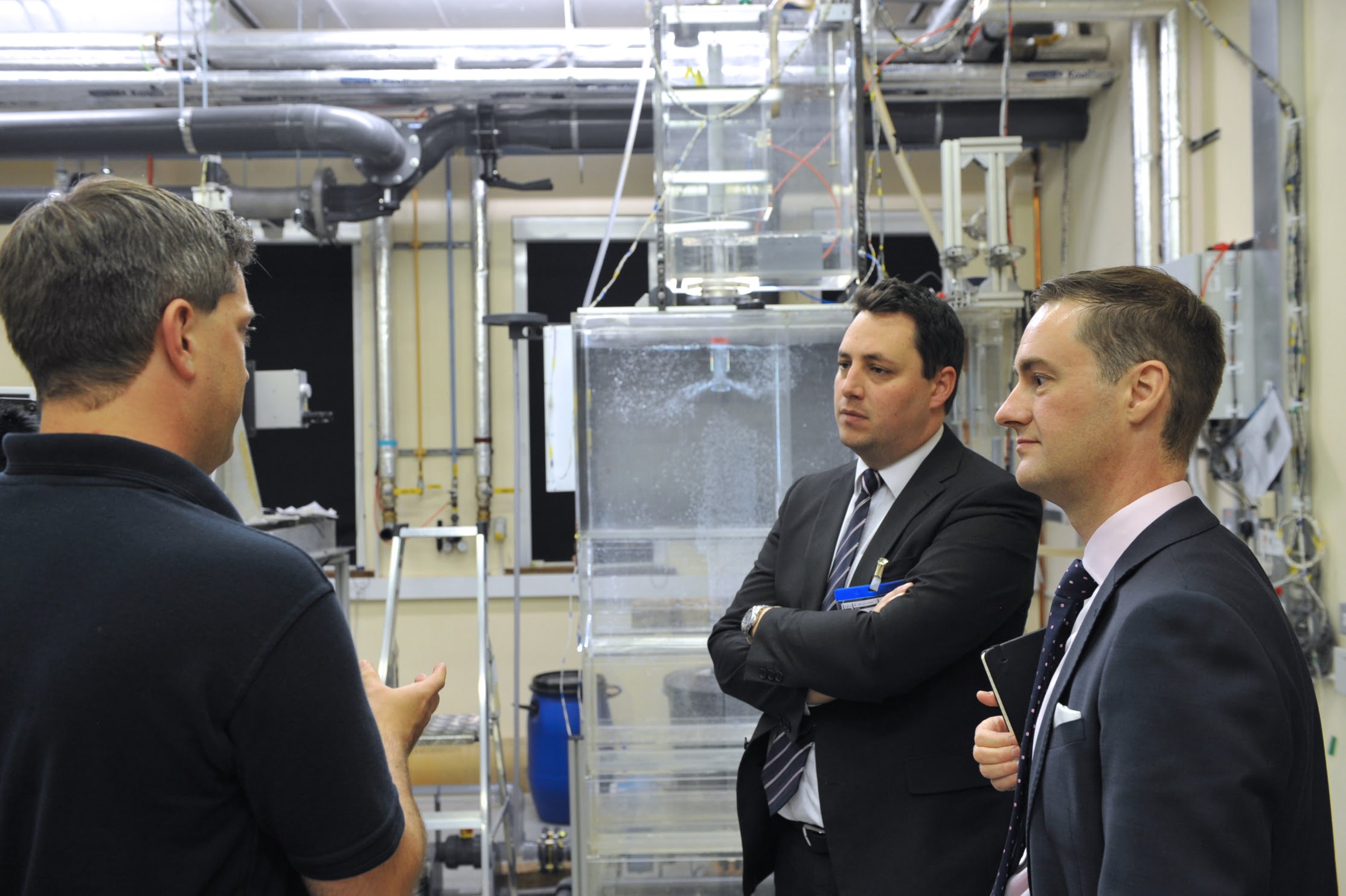 Tees Valley Mayor Tours Materials Processing Institute - Tees Valley