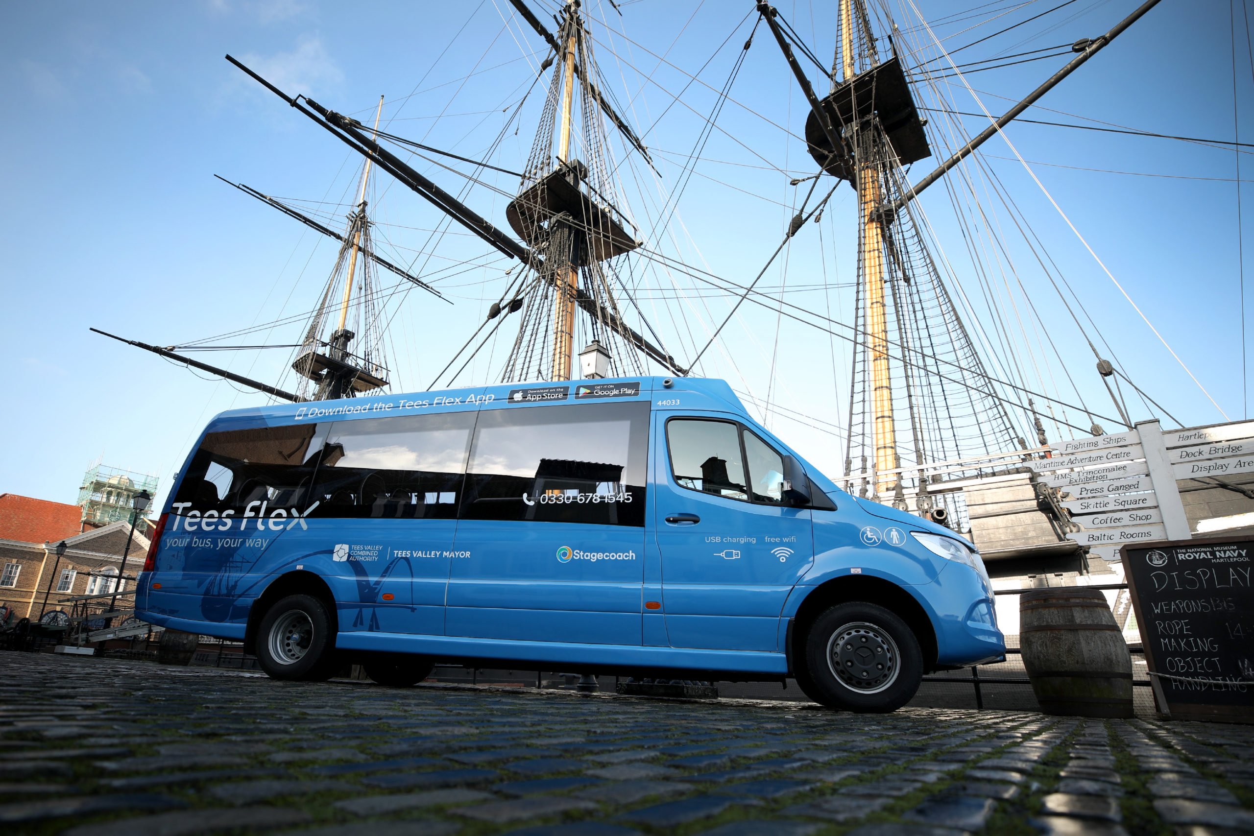 New On-Demand Tees Flex Bus Service Is Unveiled - Tees Valley