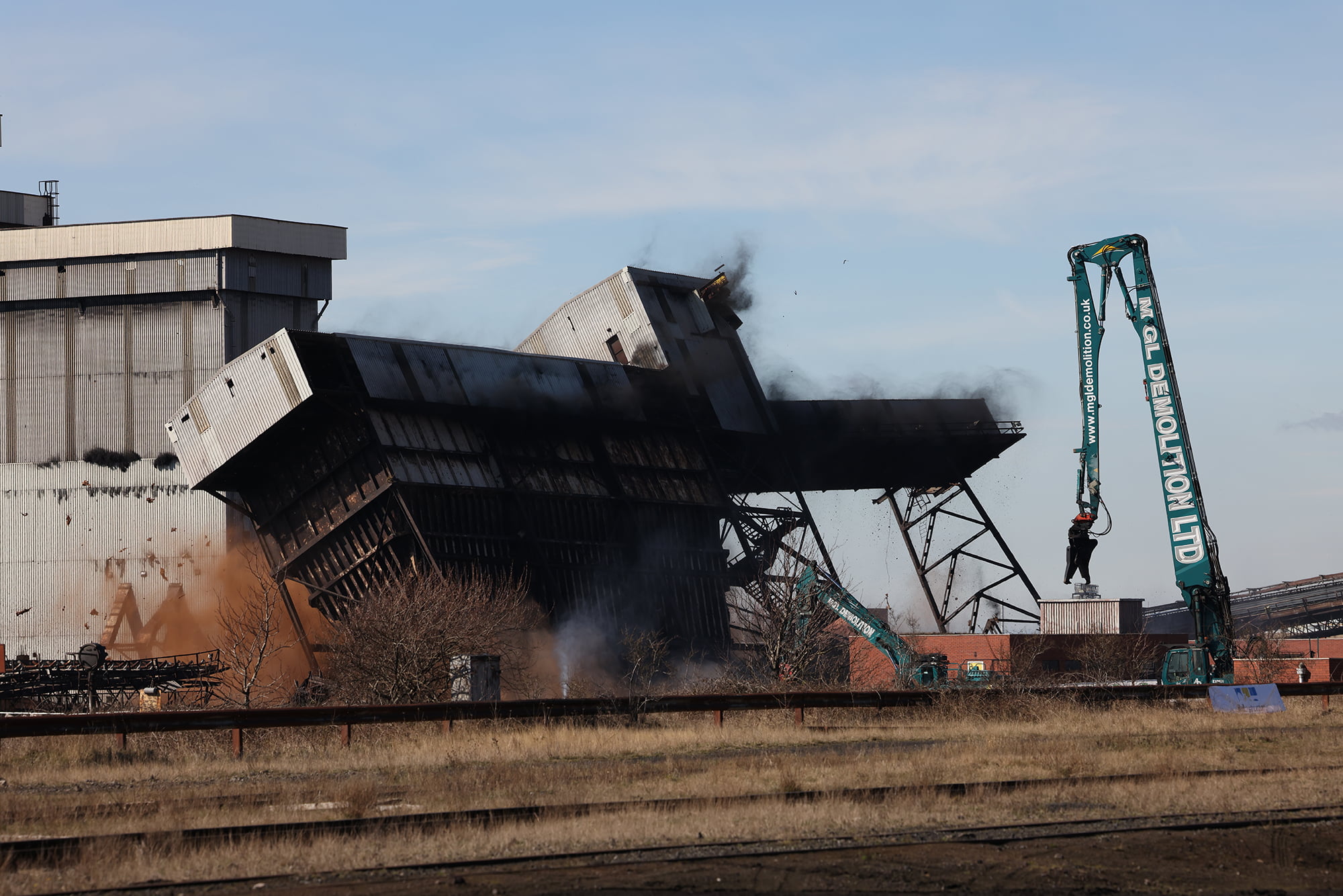 Mayor Pushes Button On Explosive Demolition Of Teesworks’ Coal Handling ...