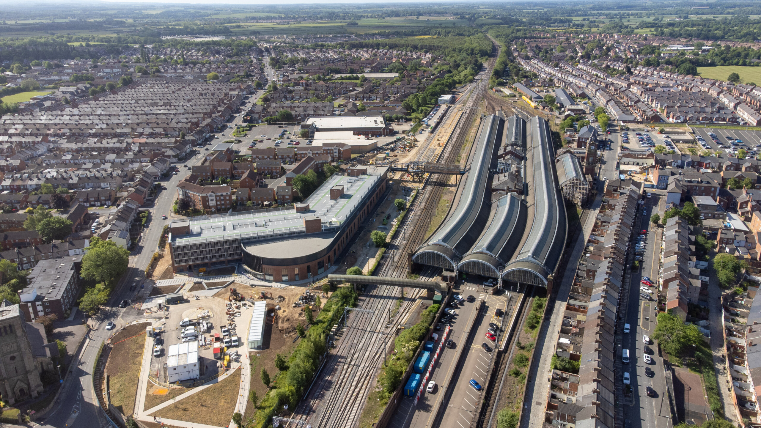 Link Between Station And New Gateway Complete As Work Continues To ...